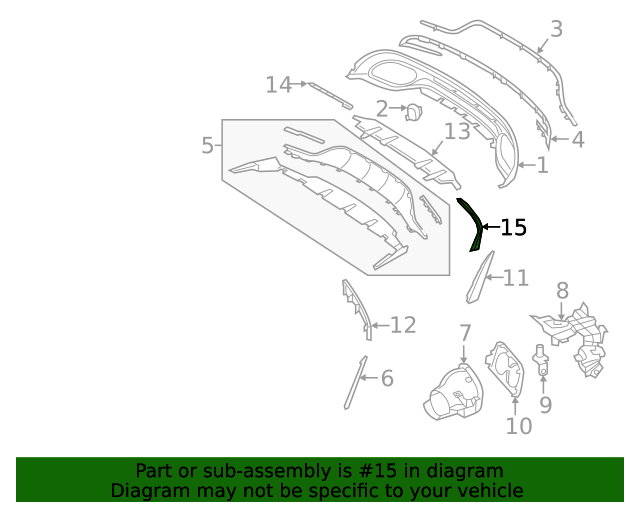 205-885-47-05 - Bumper Trim 2019-2023 Mercedes-Benz | Mercedes-Benz USA ...