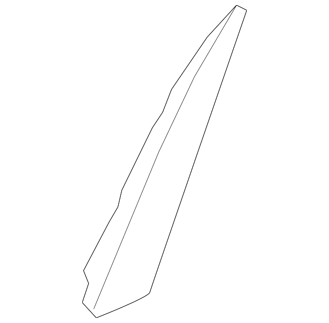 205-880-99-03 - Bumper Corner Cover 2017-2023 Mercedes-Benz ...