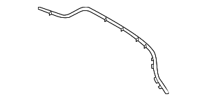 205-885-63-03 - Center Molding 2019-2023 Mercedes-Benz | Mercedes-Benz ...