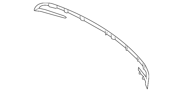 205-885-71-03 - Center Molding 2019-2020 Mercedes-Benz | Mercedes-Benz ...