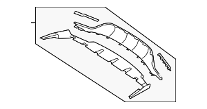 2019-2023 Mercedes-Benz Under Cover 205-880-41-04-64 | MB OEM Parts