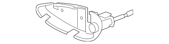2005-2013 Porsche Exterior Door Handle Reinforcement 997-538-963-04 ...