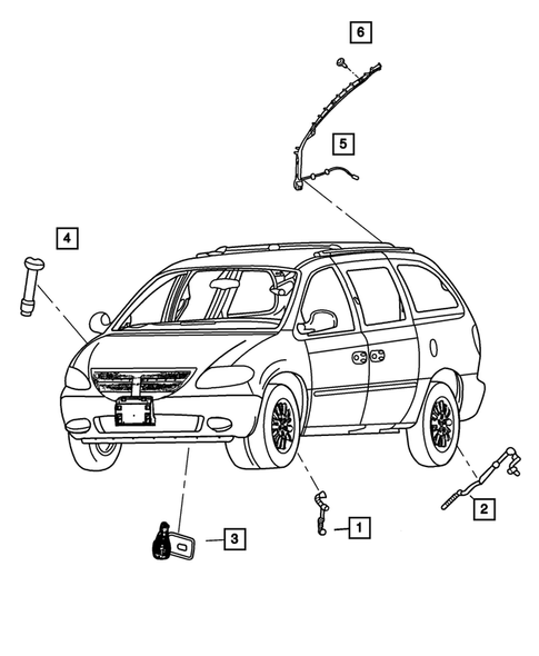 Sensors for 2001 Dodge Caravan | OEM Parts Online