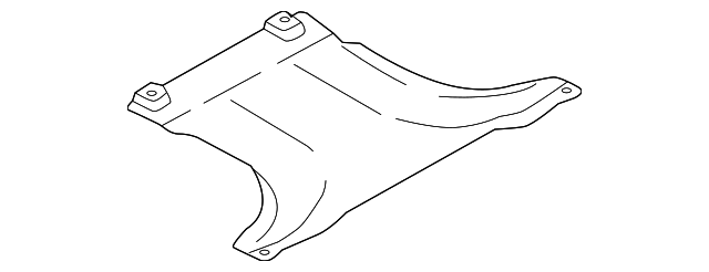 2018-2024 Audi Floor Pan Splash Shield 80A-825-209-J | Genuine Audi Parts