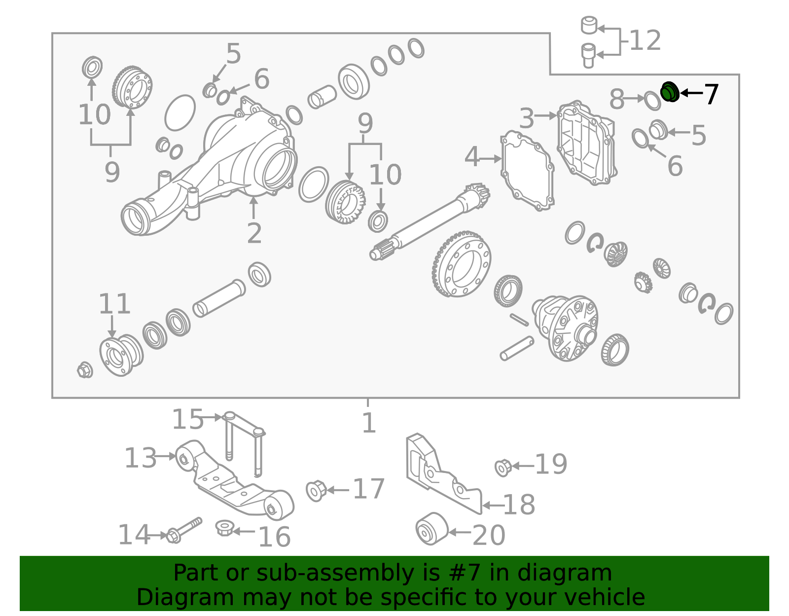 2019-2024 Subaru Forester Hole Plug 807018060 | Subaru Online Parts