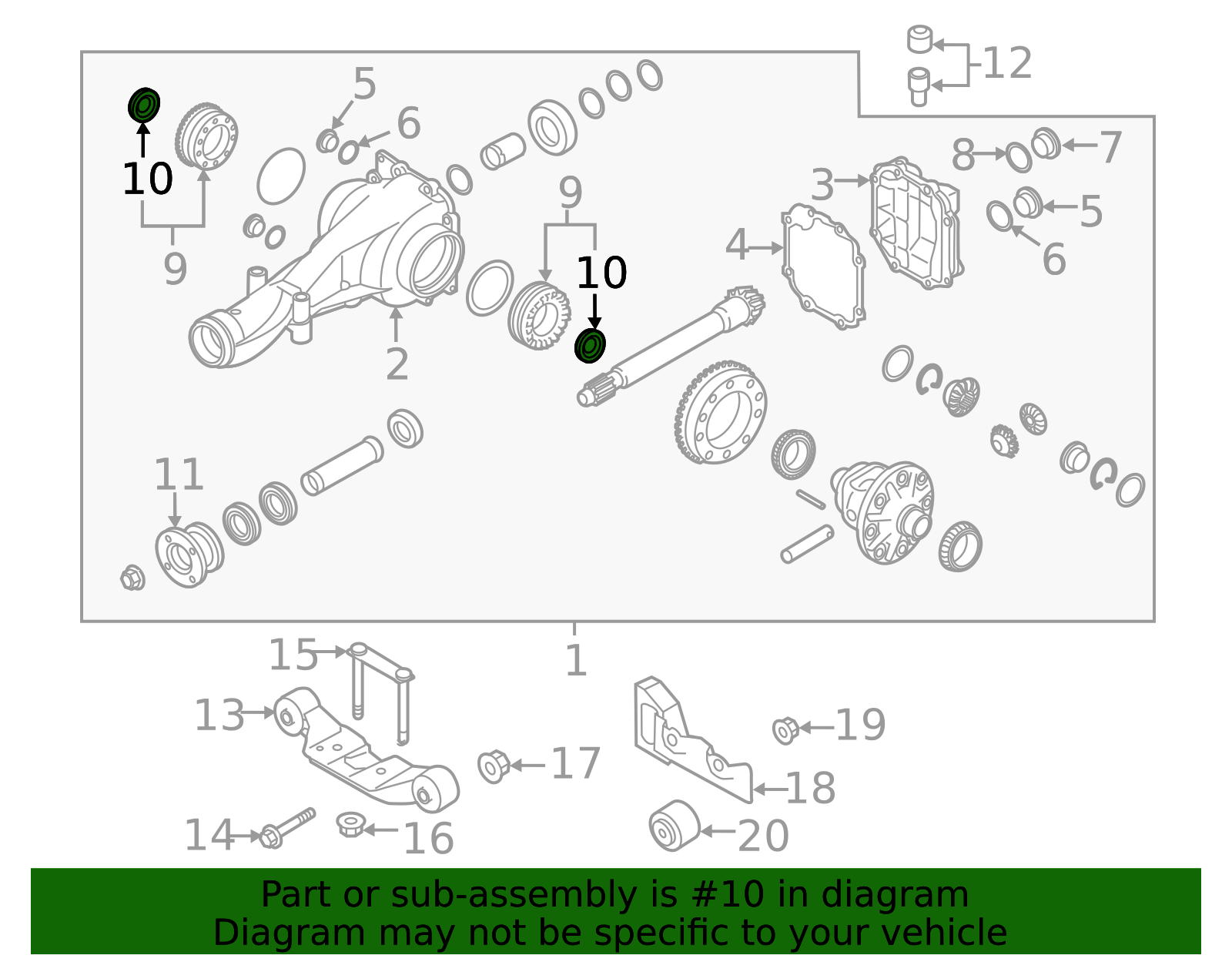 1993-2025 Subaru Drive Axle Shaft Seal 806732220 | Subaru Parts Store