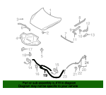 65620-1BA1B - Lock Cable 2008-2017 Infiniti | Infiniti Wholesale Direct