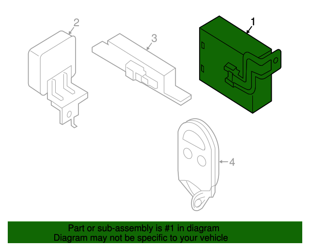 28595-4RA0A - Control Module - 2013-2023 Nissan | Nissan OEM Parts Direct
