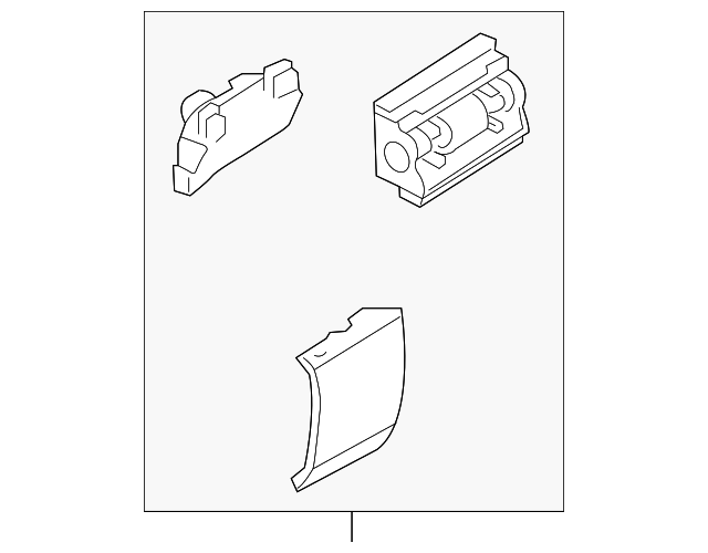 Genuine Lower Molding for 2003-2012 Land Rover Range Rover | Land Rover ...