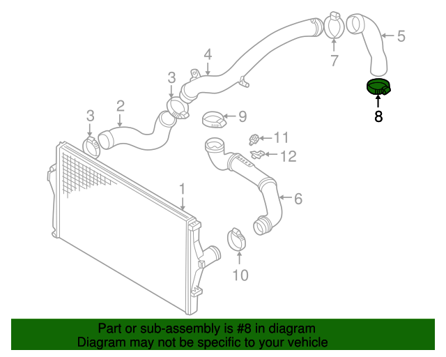 1999-2016 Volvo Clamp 988014 | TascaParts.com