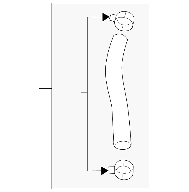 2017-2021 Hyundai Upper Hose 25414-F2500 | OEM Parts Online