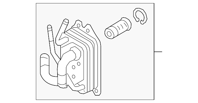 Genuine Trans Cooler for 2017-2021 Hyundai | Part# 25620-F2000 ...