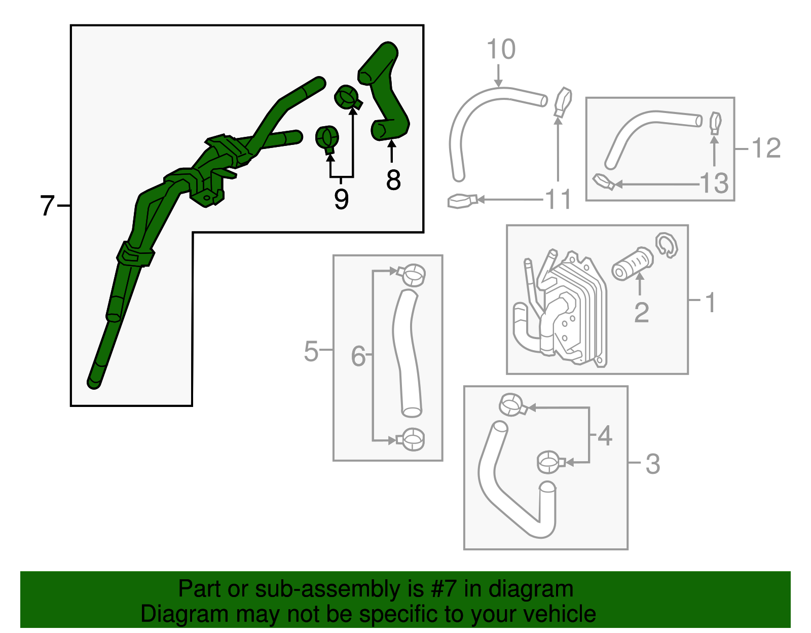 97540-F2100 - High-Quality Engine Coolant Pipe for 2017-2021 Hyundai ...