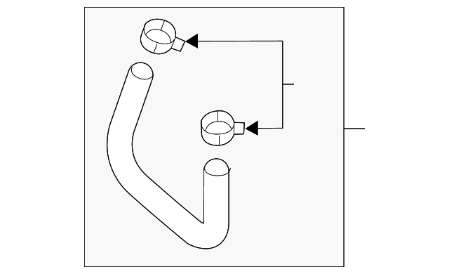 Genuine Lower Hose for 2017-2021 Hyundai | Part# 25415-F2500 | Hyundai ...
