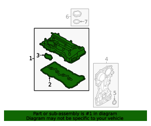 22410-2S300 - Engine Valve Cover 2021-2023 Hyundai | AutoNation Parts