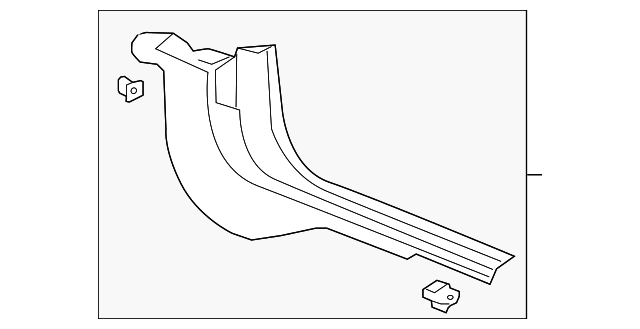 2016-2020 Chevrolet Spark Front Sill Plate - Driver's Side (LH ...