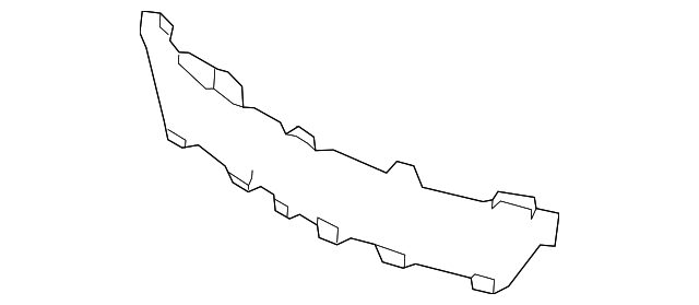 2018-2020 Acura TLX Mesh, Front Bumper Center (Lower) 71113-TZ3-A50 ...