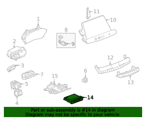 13548775 - Body Control Module 2020-2024 gm | AutoNationParts.com