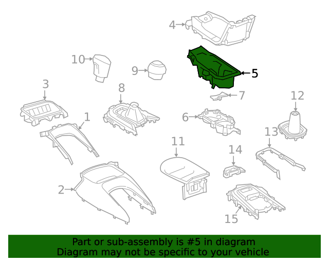 2023 Toyota Corolla Cup Holder 55620-12350 | Toyota Parts Center