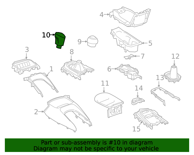 2021-2023 Toyota Shift Knob 33504-02700-C0 | OEM Parts Online