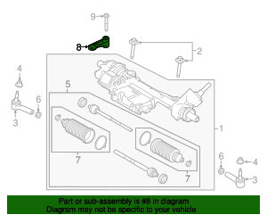 2015-2017 Ford Mustang Bracket FR3Z-3E652-A | OEM Parts Online