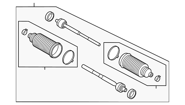 2015-2020 Ford Mustang Inner Tie Rod GR3Z-3280-B | QuirkParts