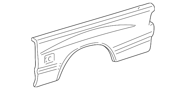 65817-0C040 - Outer Panel - 2003-2006 Toyota Tundra | OEM Genuine ...