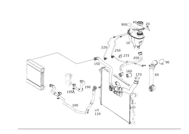 222-501-24-25 - Bleed Line 2015-2020 Mercedes-Benz S65 AMG | Mercedes ...