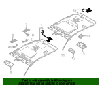 85399-3K500 - Headliner Clip 2016-2025 Kia | Kia.Parts Store