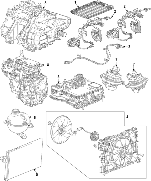 Traction Motor Components for 2024 Chevrolet Equinox EV | GMPartsDirect.com