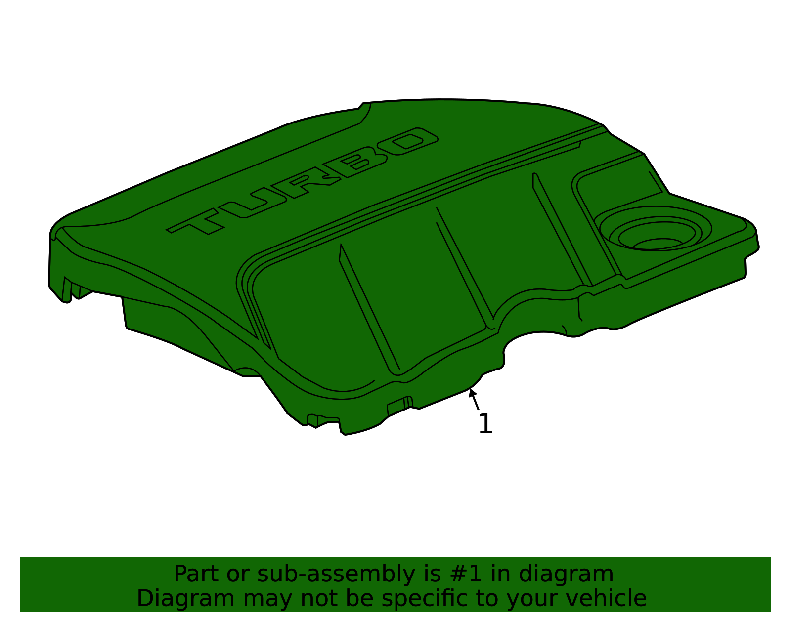 2020-2025 GM Engine Cover 55512306 GM | GMPartsDirect.com