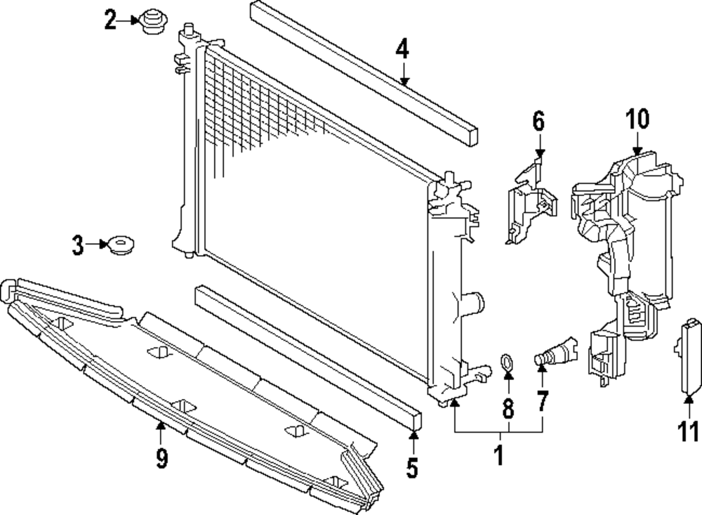 16400-18060 - 2023-2024 Toyota GR Corolla - Radiator Assembly | Sparks ...