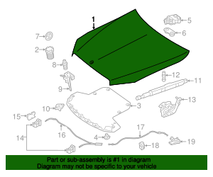 206-880-05-00 - Hood Panel 2022-2023 Mercedes-Benz C 300 | Mercedes ...