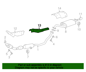 58153-02230 - Heat Shield - 2014-2019 Toyota Corolla | OEM Genuine ...