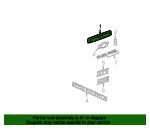 2009-2014 GM Applique-Rr Clsr Ctr 23168608 | GM Parts Center