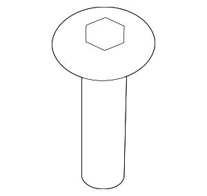 2003-2023 GM Multi-Purpose Bolt (THIS A SINGLE BOLT. NOT A PACKAGE OF ...