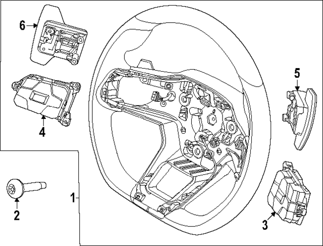 2024 Ford Mustang Shift Paddle PR3Z-3F885-AA | OEM Parts Online