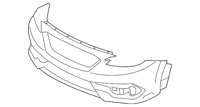 2020-2022 Subaru Legacy Bumper Cover 57704AN00A | OEM Parts Online