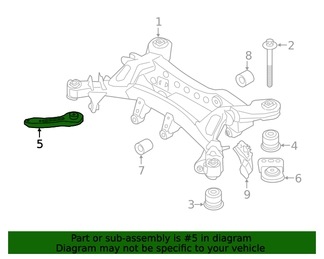 Genuine BMW 33-30-6-876-802 | Front Support | FREE Shipping on Most ...