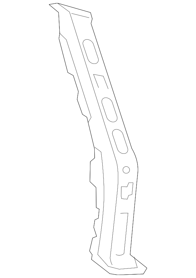 20958084 - Rear Driver Side Inner Quarter Panel Brace 2013-2019 ...