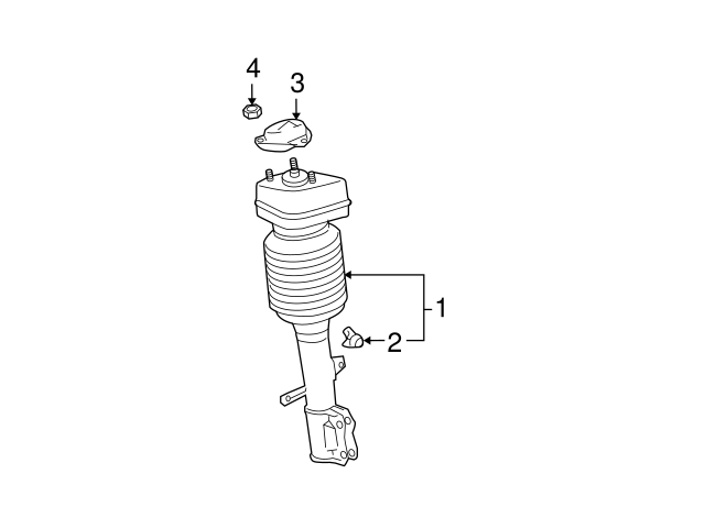 48010-48050 - Strut 2004-2009 Lexus | Lexus Parts Outlet