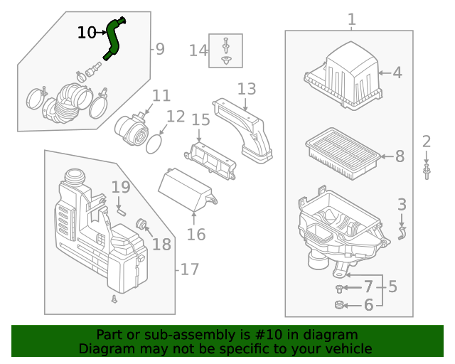 2020-2023 Hyundai Breather Tube 26710-2M010 | OEM Parts Online
