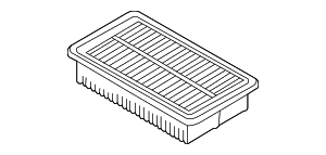 Genuine Air Filter for 2020-2025 Hyundai Venue | Part# 28113-K2100 ...