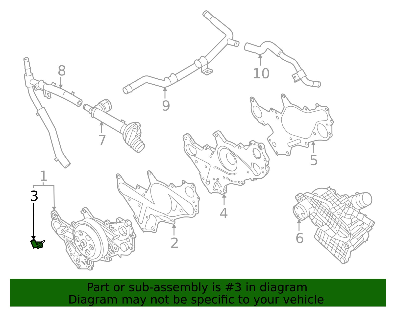 2022-2024 Kia Carnival | Coolant Temp Sensor | 39220-3N060 | Kia Auto Parts
