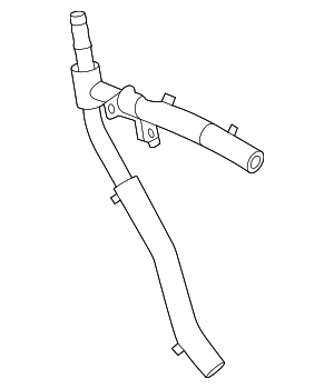 25415-R0100 - Lower Hose 2022-2024 Kia Carnival | Kia.Parts Store