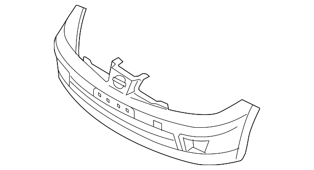 2007-2012 Nissan Versa Bumper Cover FBM22-EM30J | Nissan Parts Store