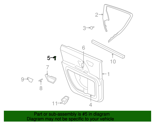 2011-2020 Fiat Pull Pocket Screw 6509795AA | TascaParts.com