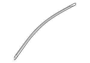 72425-TK8-A01 - Molding R Front Door Sash - 2011-2017 Honda Odyssey ...