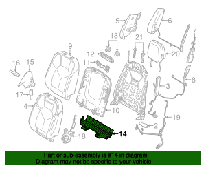 958-521-091-00 - Seat Frame Trim Panel 2011-2024 Porsche ...