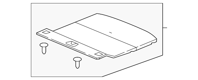 84521-TGK-N62ZA - Lid Assembly, Spare Tire *NH900L* (Deep Black) 2019 ...